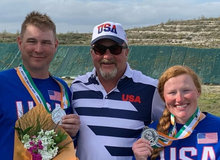 Alicia Gough & Glenn Eller Earn World Cup Silver | USA Shooting
